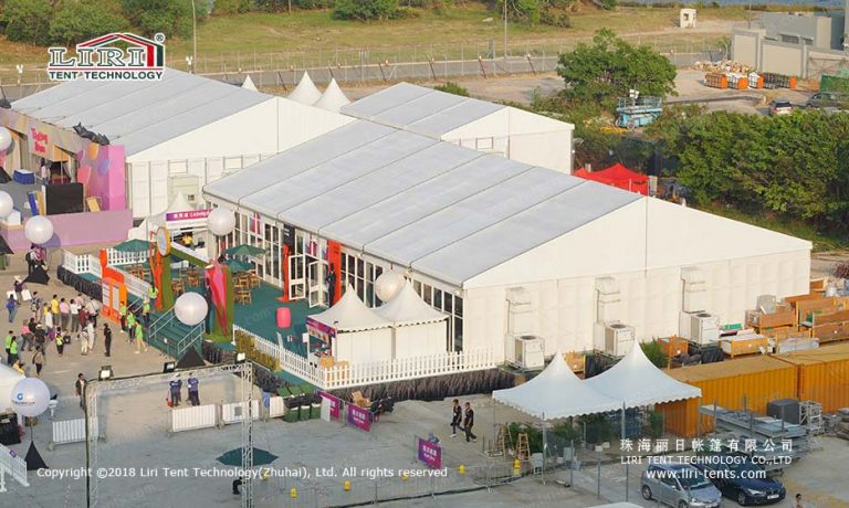 25x30 White Party Tent For Business Meeting - Party Tents for Sale