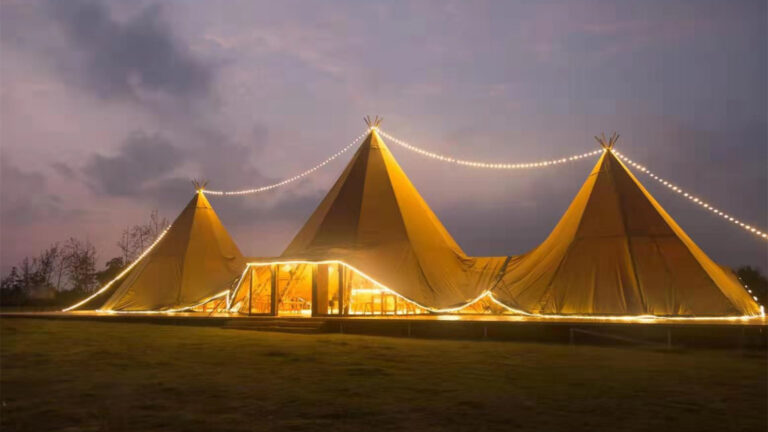 Giant Tipi Tent For Outdoor Restaurant - Party Tents for Sale